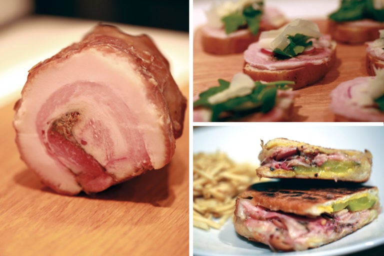 Porchetta di Testa (Pig's Head Roulade) Recipe | USC Hospitality